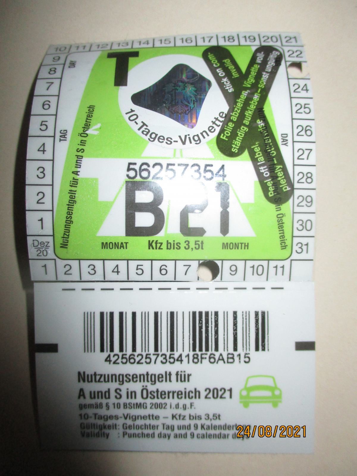 Vinjeta Austria