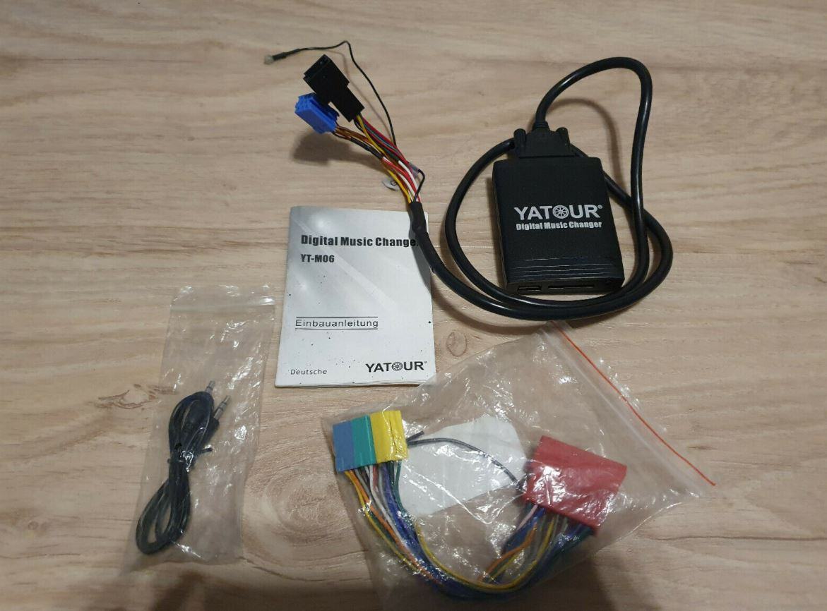 Yatour YT-M06 - USB, AUX, MP3 VMESNIK VW, SEAT, SKODA, AUDI