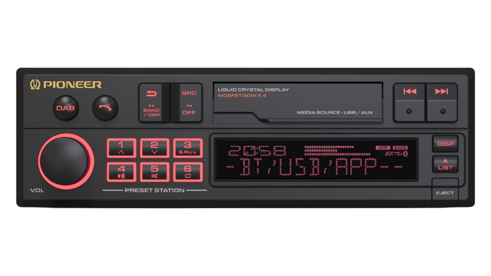 Avtoradio Pioneer SXT-C10PS (retro)