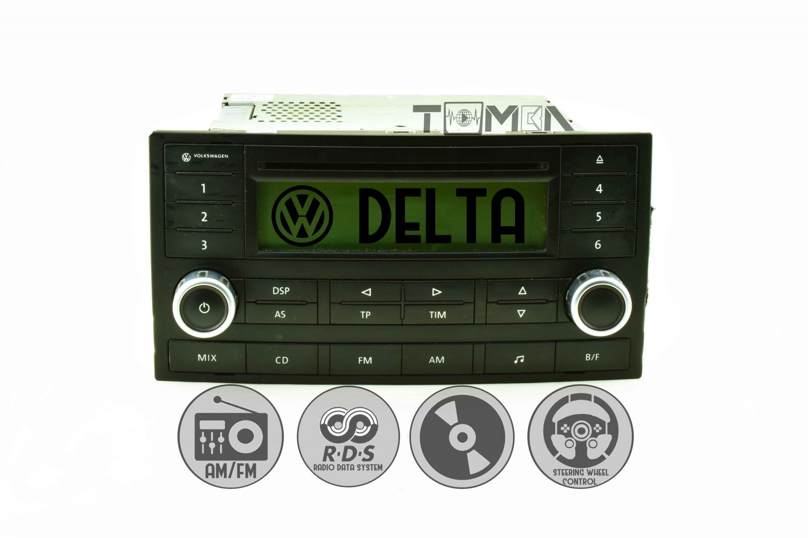 Avtoradio Volkswagen Delta Original Radio