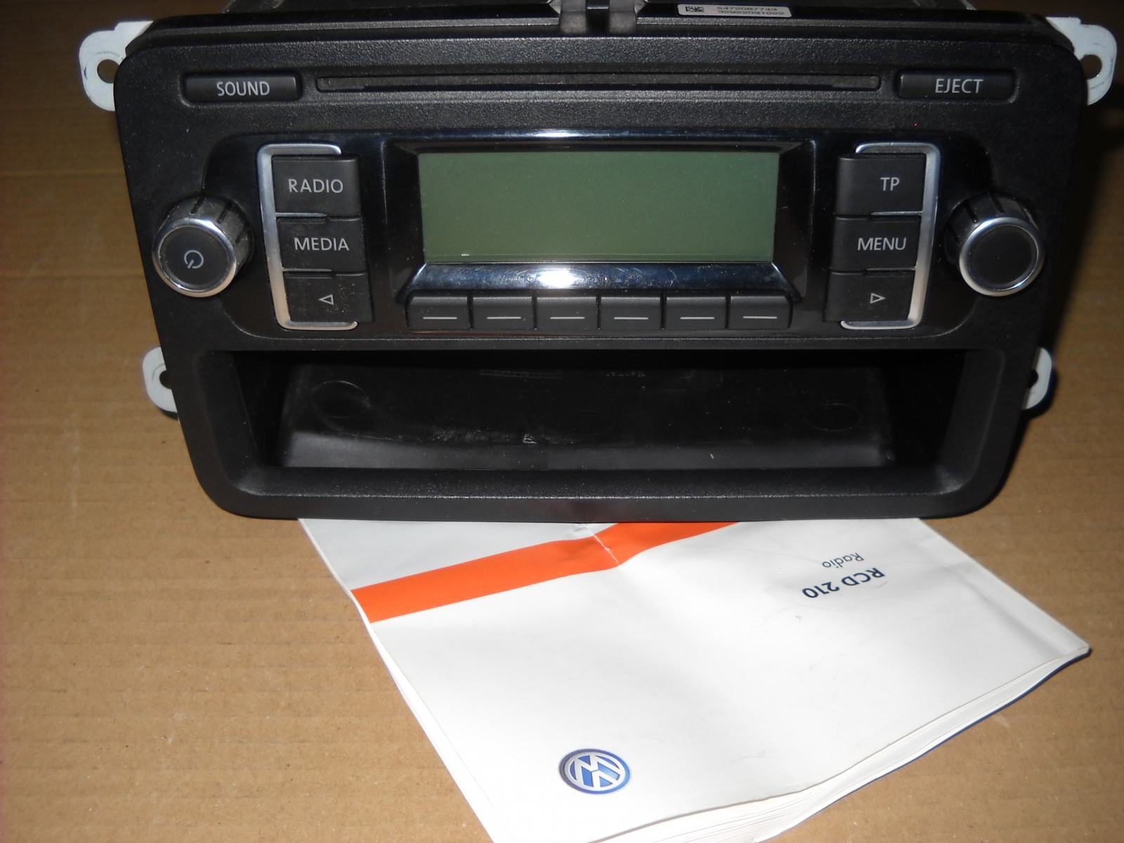 vw original rcd 210