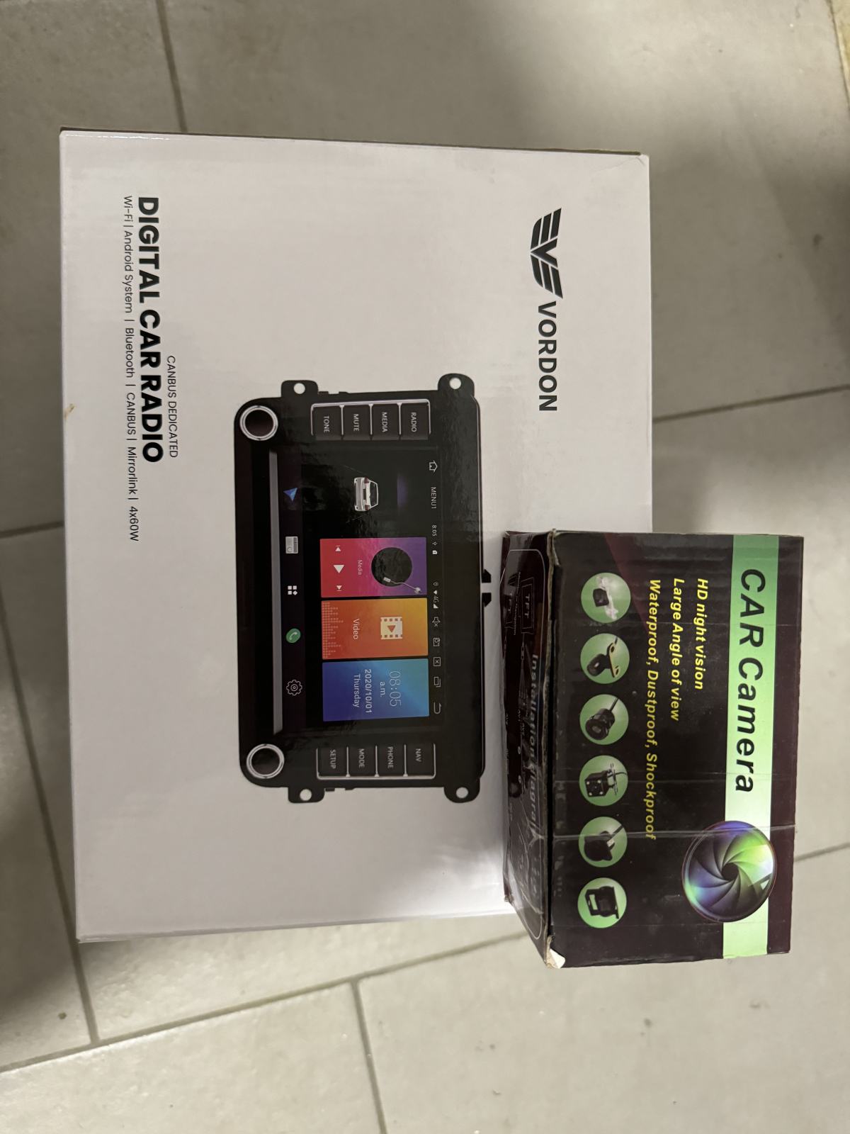 Android avtoradio vordon