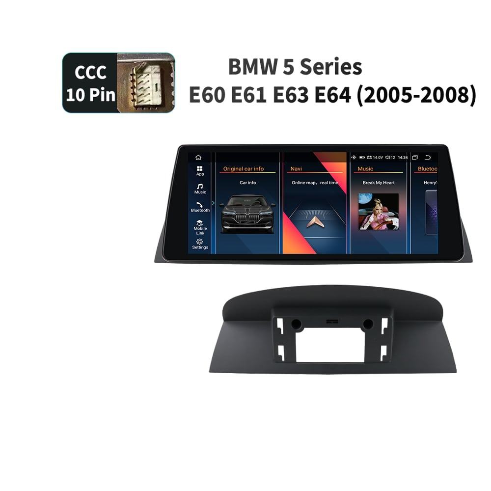 Avtoradio Android BMW serije 5, E60 (05-08) CCC