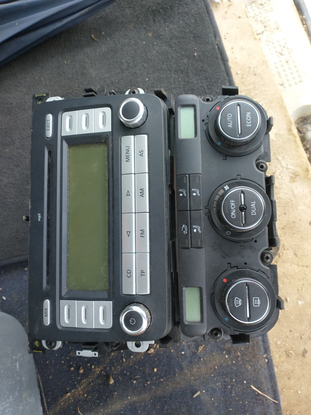 VW volkswagen golf 5 radio avtoradio original + koda