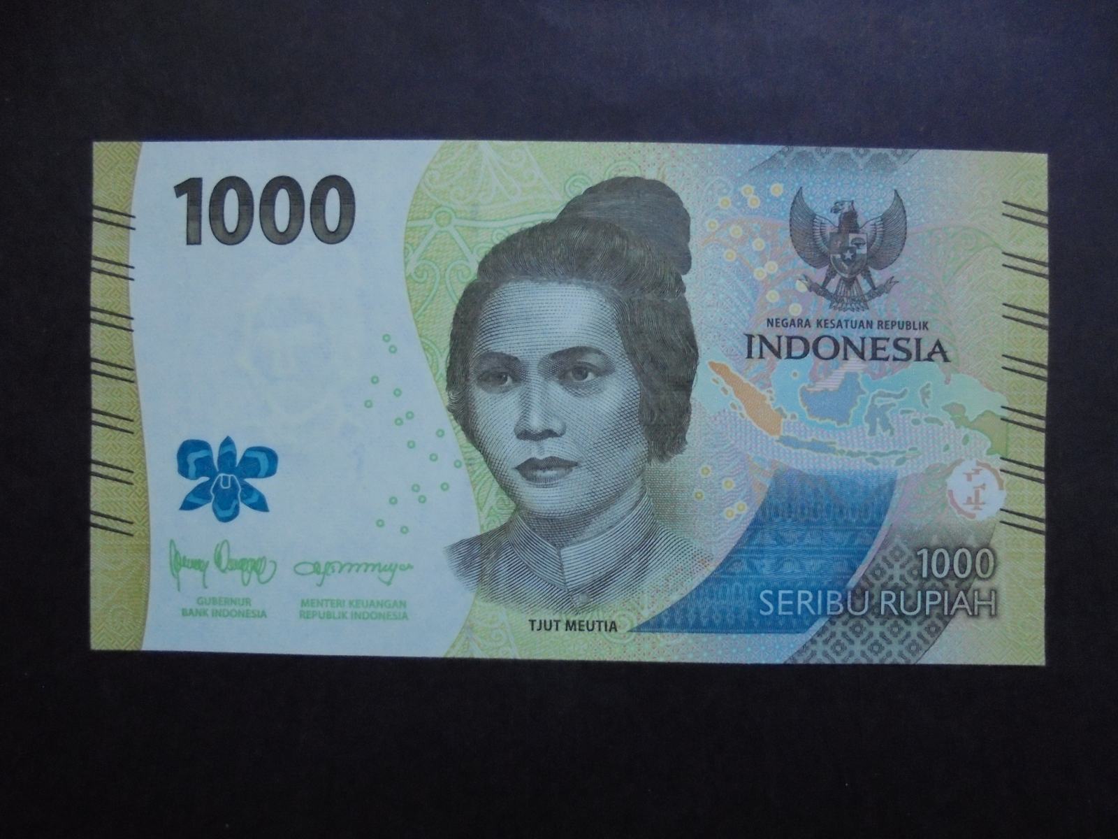 INDONEZIJA 1000 RUPIAH 2022 UNC