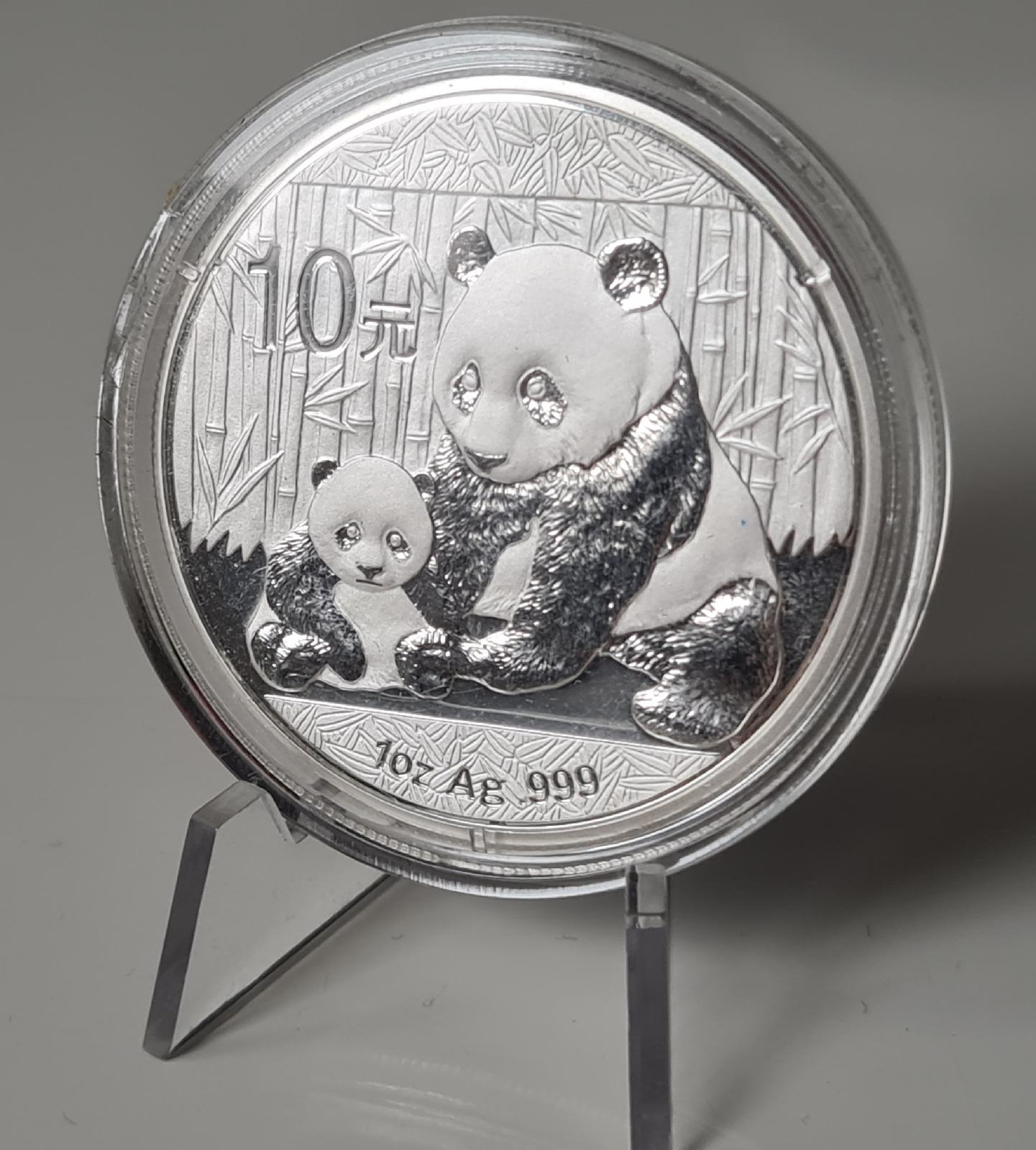 1 oz srebrnik PANDA 2012
