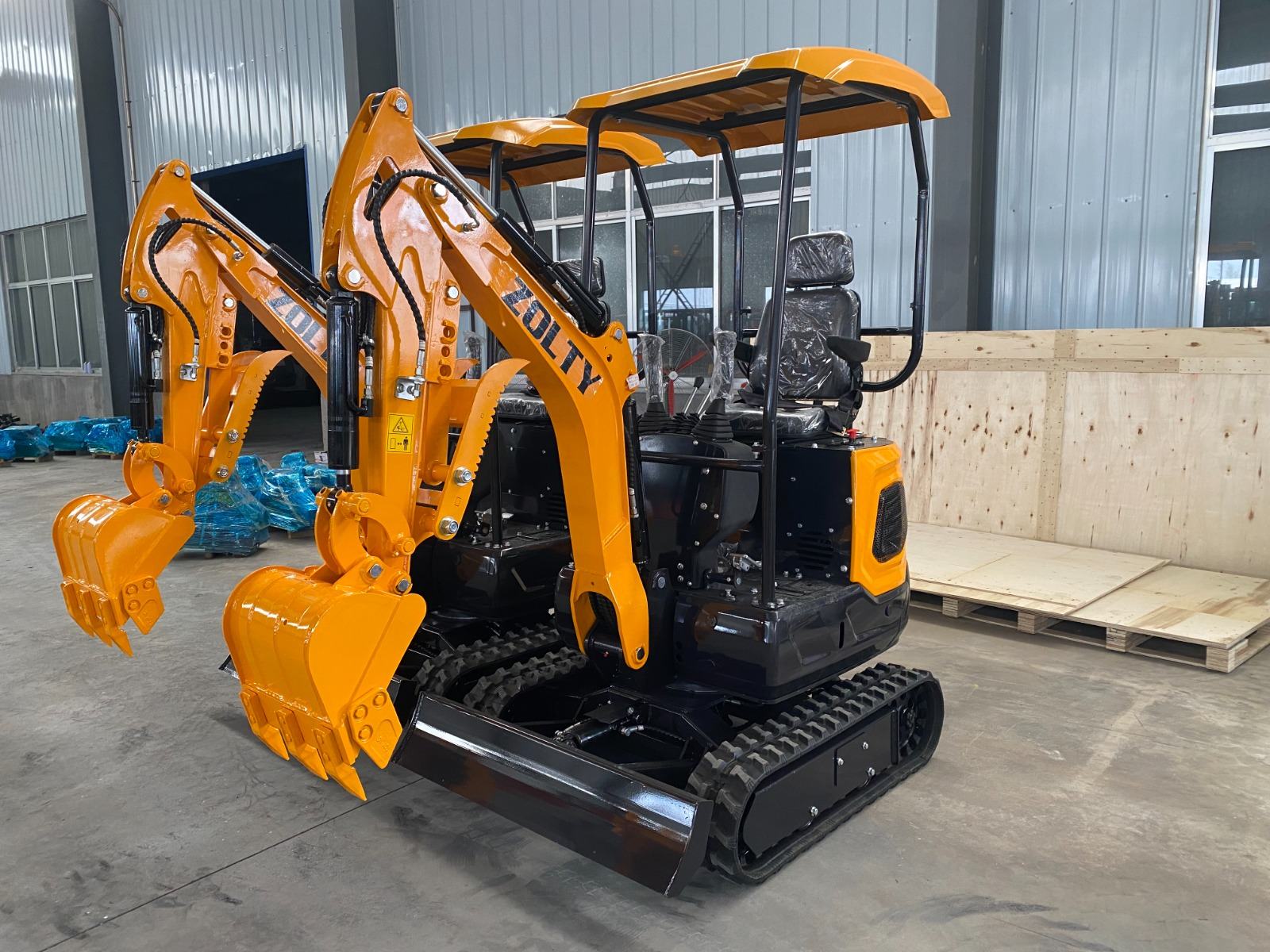 Mini bager Zolty E13 – 1300kg