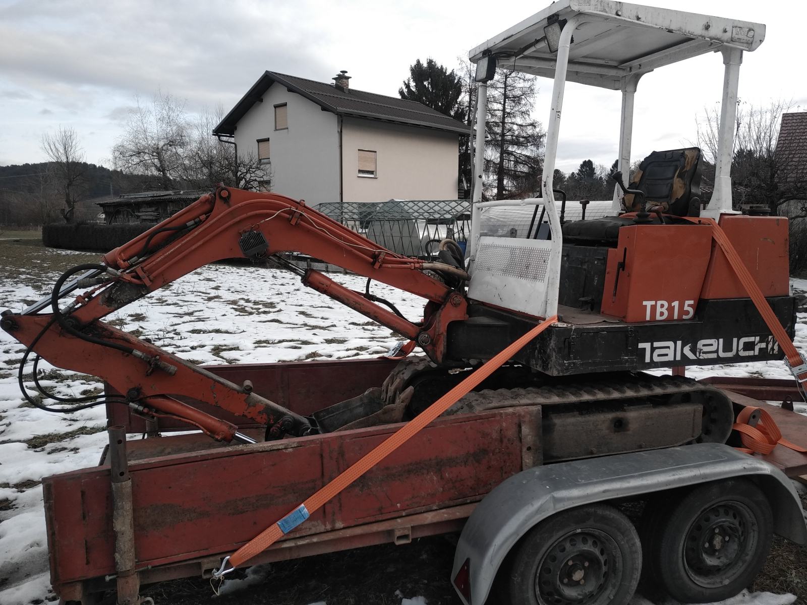Prodam minibager Takeuchi TB 15