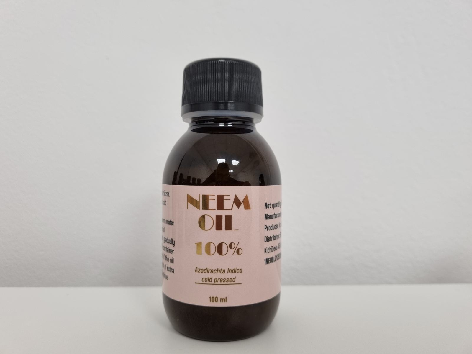 Neem olje 100 ml - 100 % ekološka pridelava