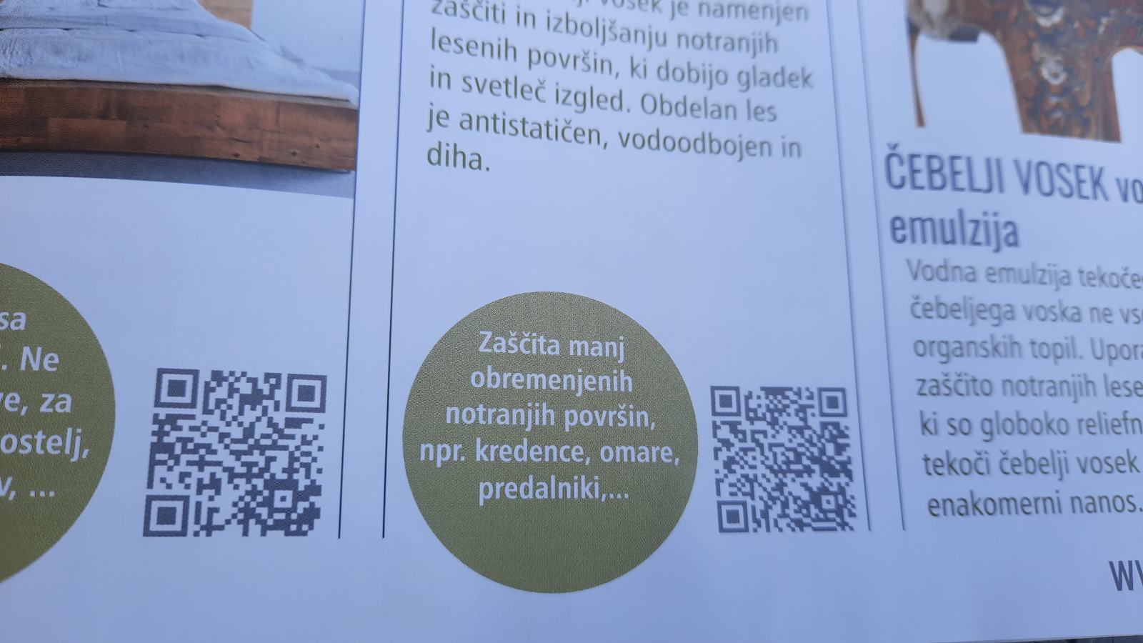 Čebelji vosek lazura za les