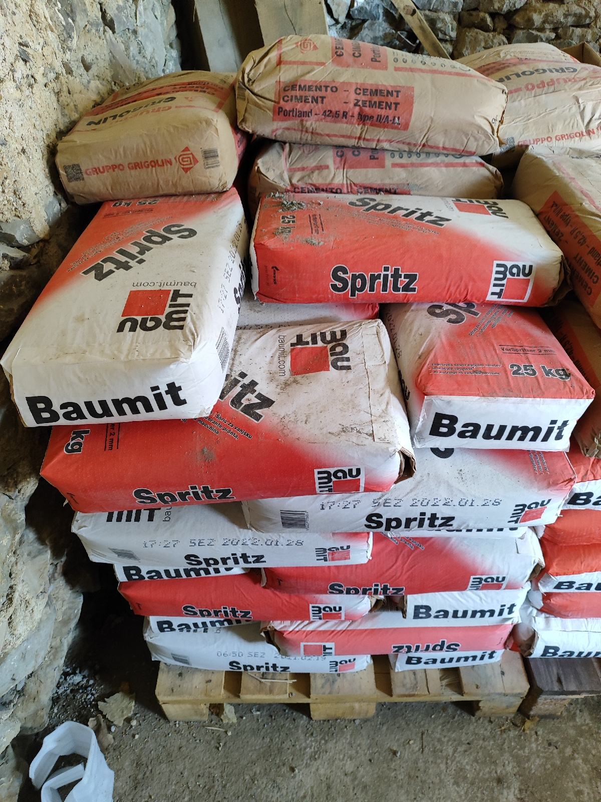 spritz baumit 2mm