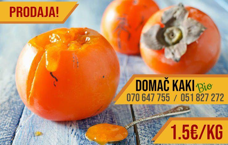 Bio kaki neškropljen (poreklo Primorska)