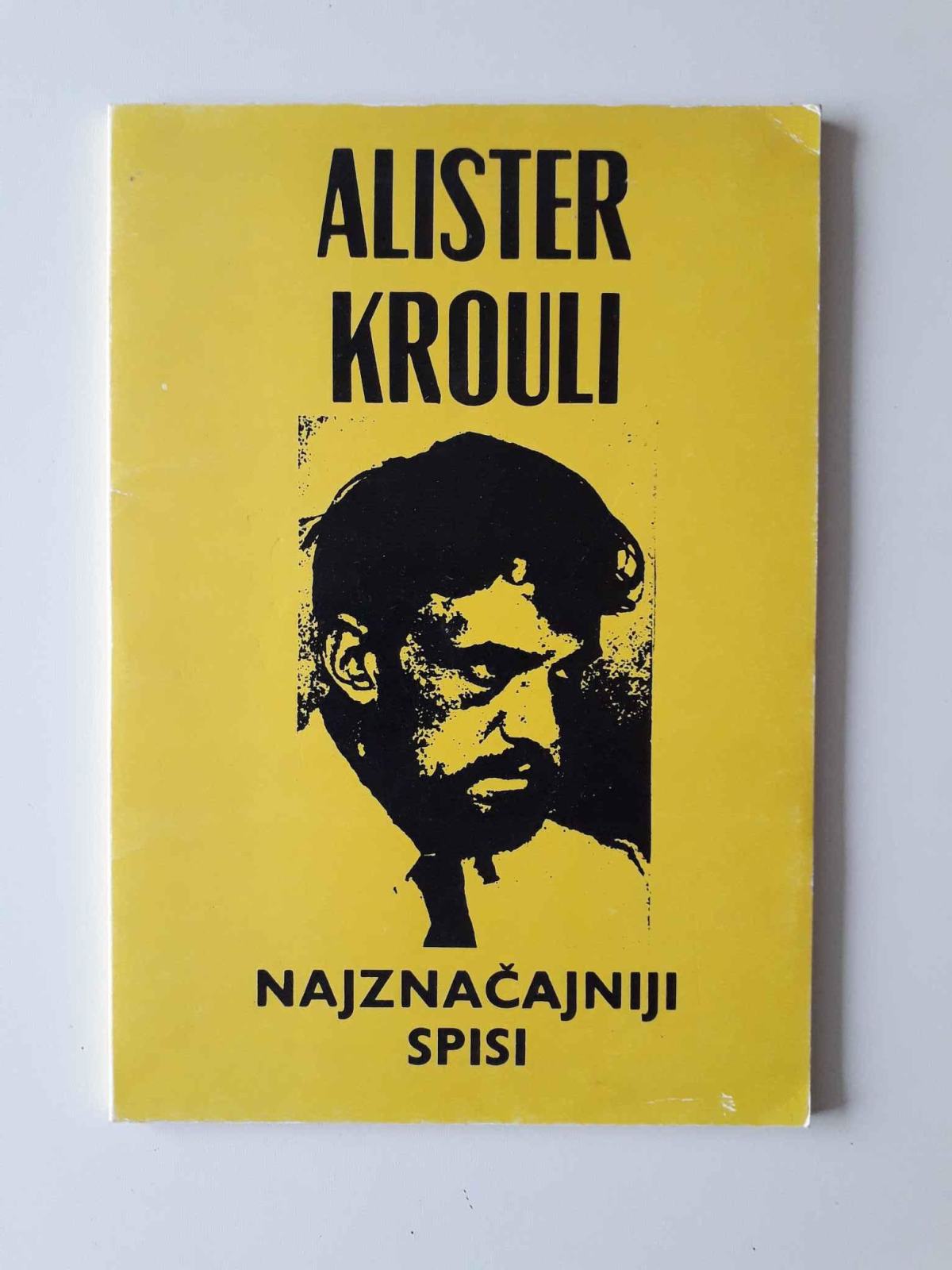 ALISTER KROULI, NAJZNAČAJNIJI SPISI