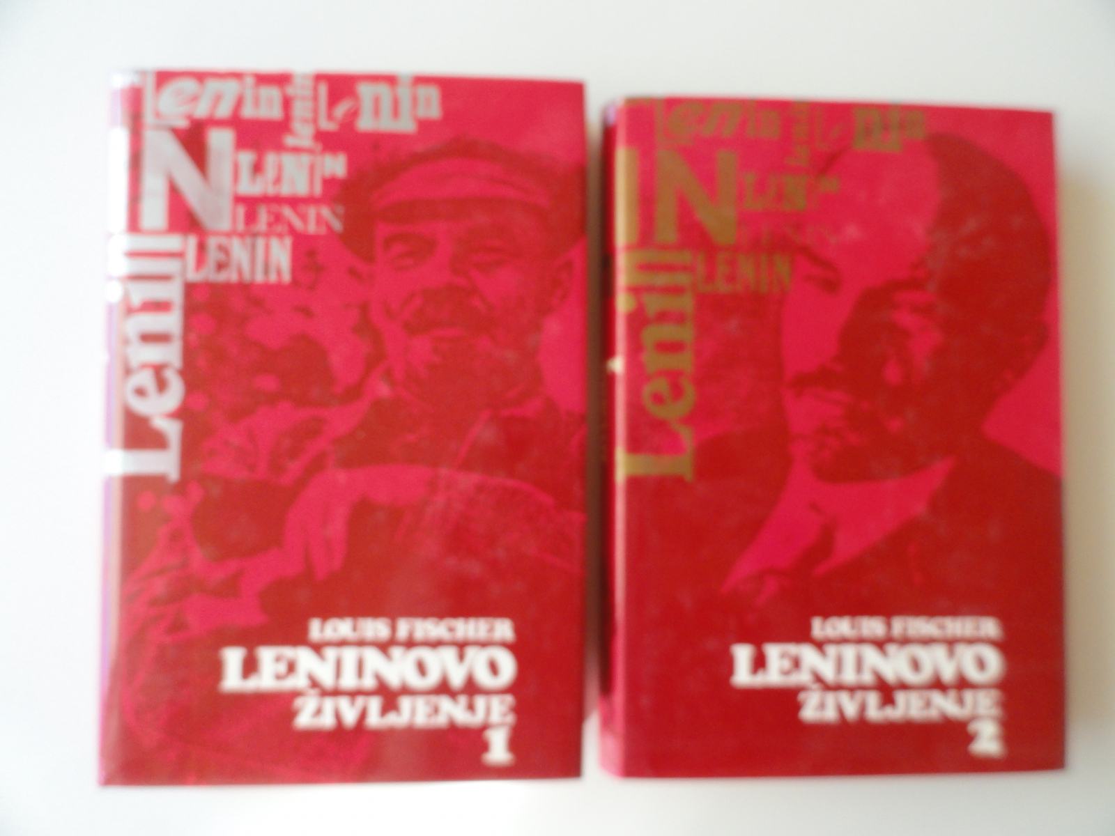 LOUIS FISCHER, LENINOVO ŽIVLJENJE, 1 IN 2 KNJIGA,V KOMPLETU