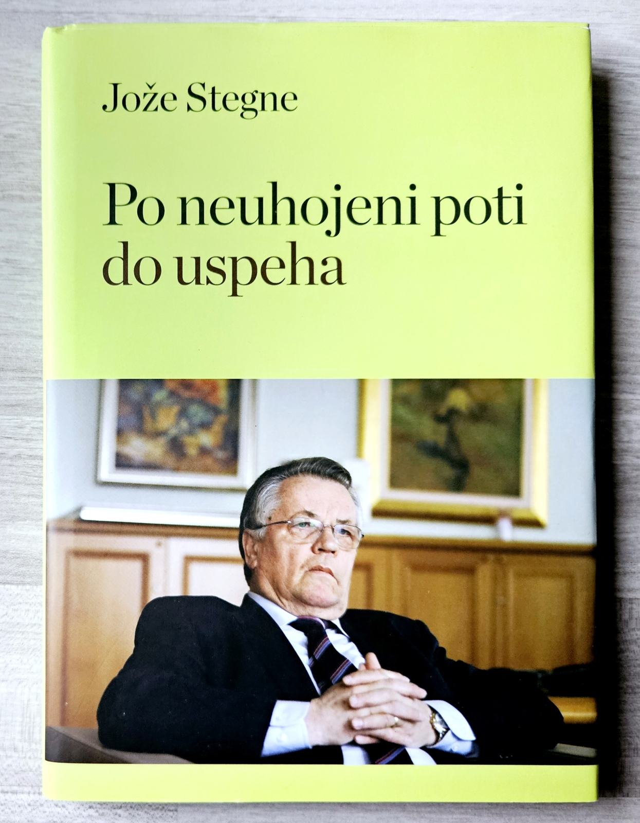 PO NEUHOJENI POTI DO USPEHA Jože Stegne