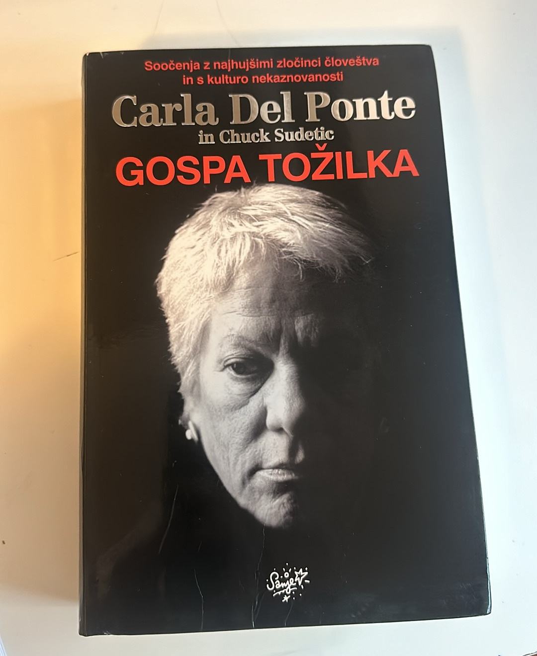 Prodam knjigo- Carla Del Ponte in Chuck Sudetic: Gospa Tožilka