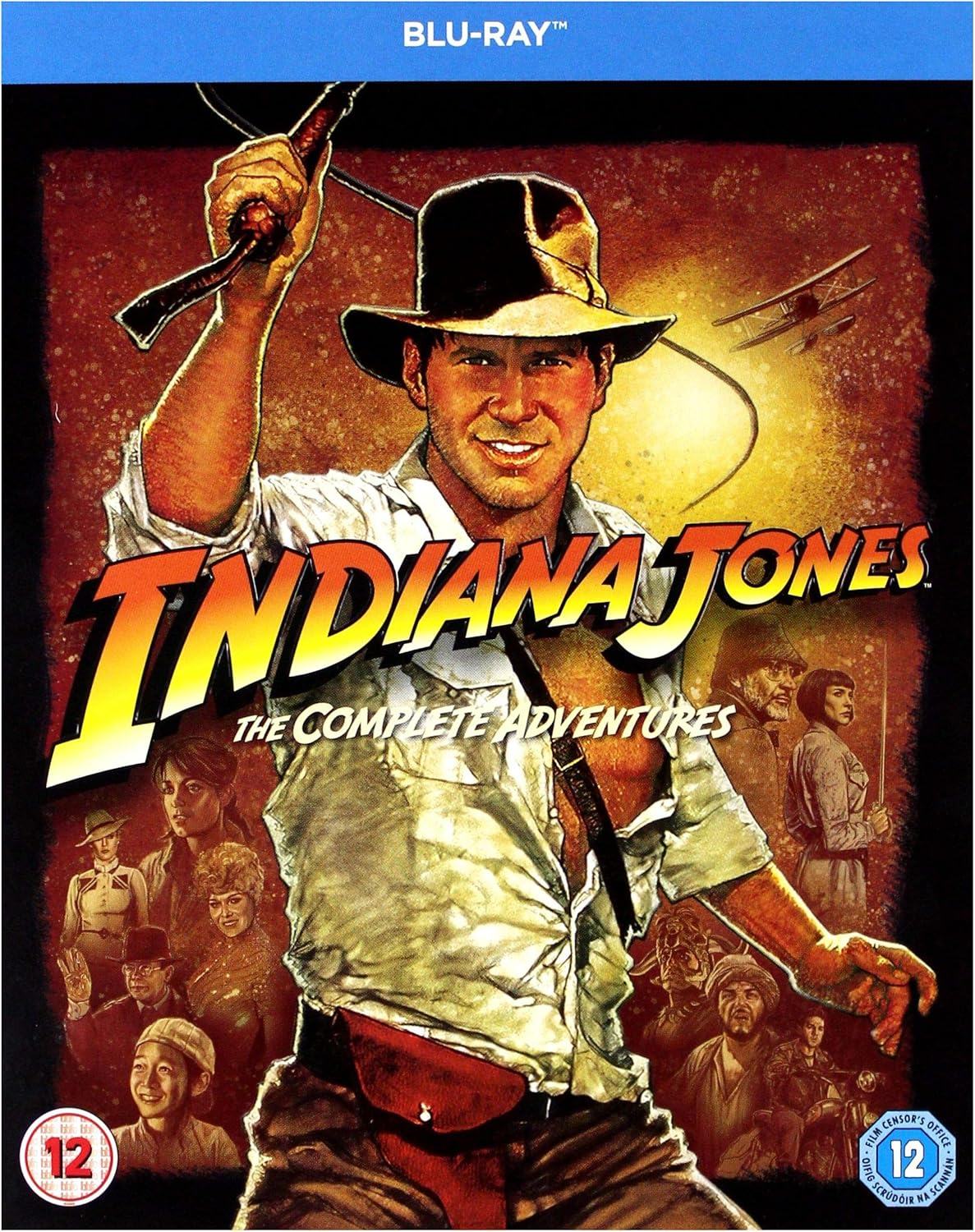 BLU RAY indijana jones 4 filmi + bonus disck