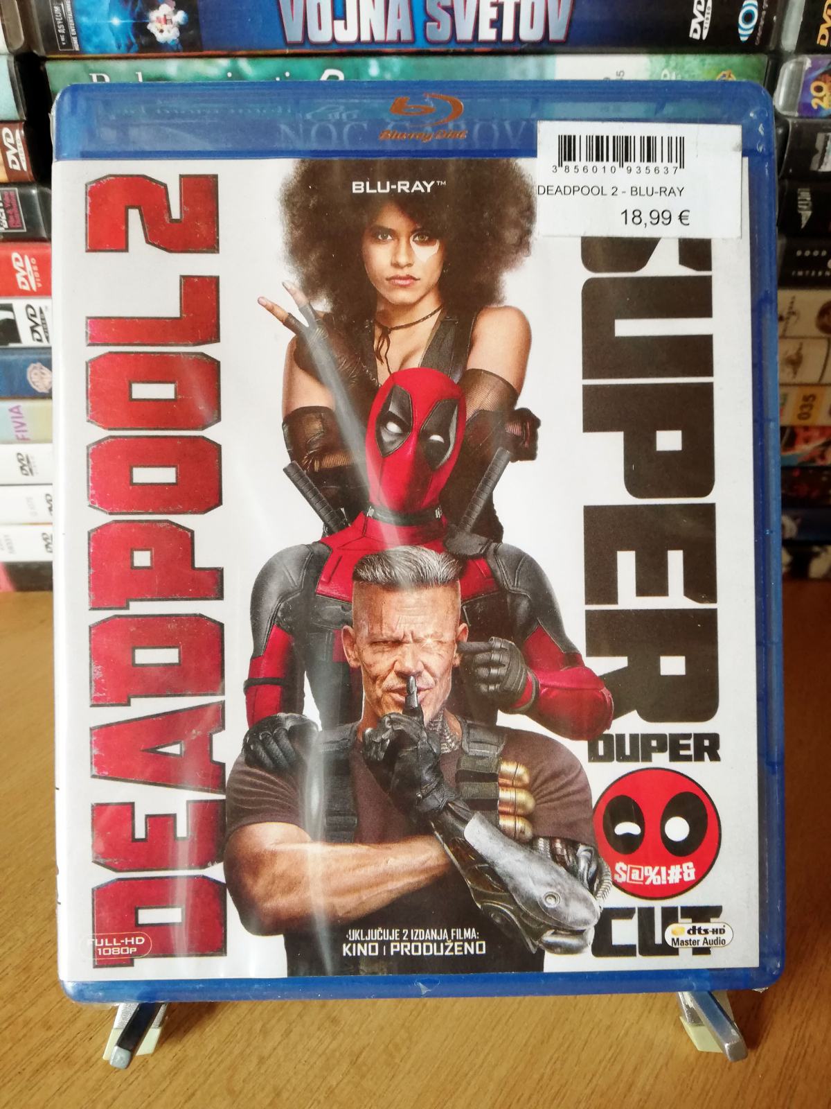 Deadpool 2 (2018) (ŠE ZAPAKIRANO) / Obe verziji filma / Slo podnapisi