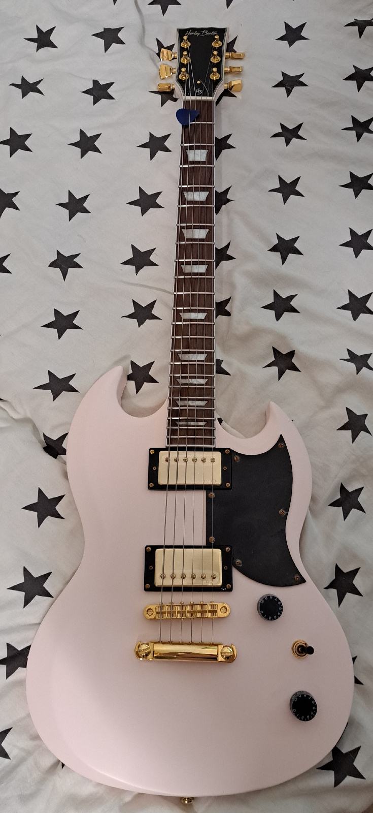 El. kitara Harley Benton DC-DLX Gotoh Shell Pin B-Stock