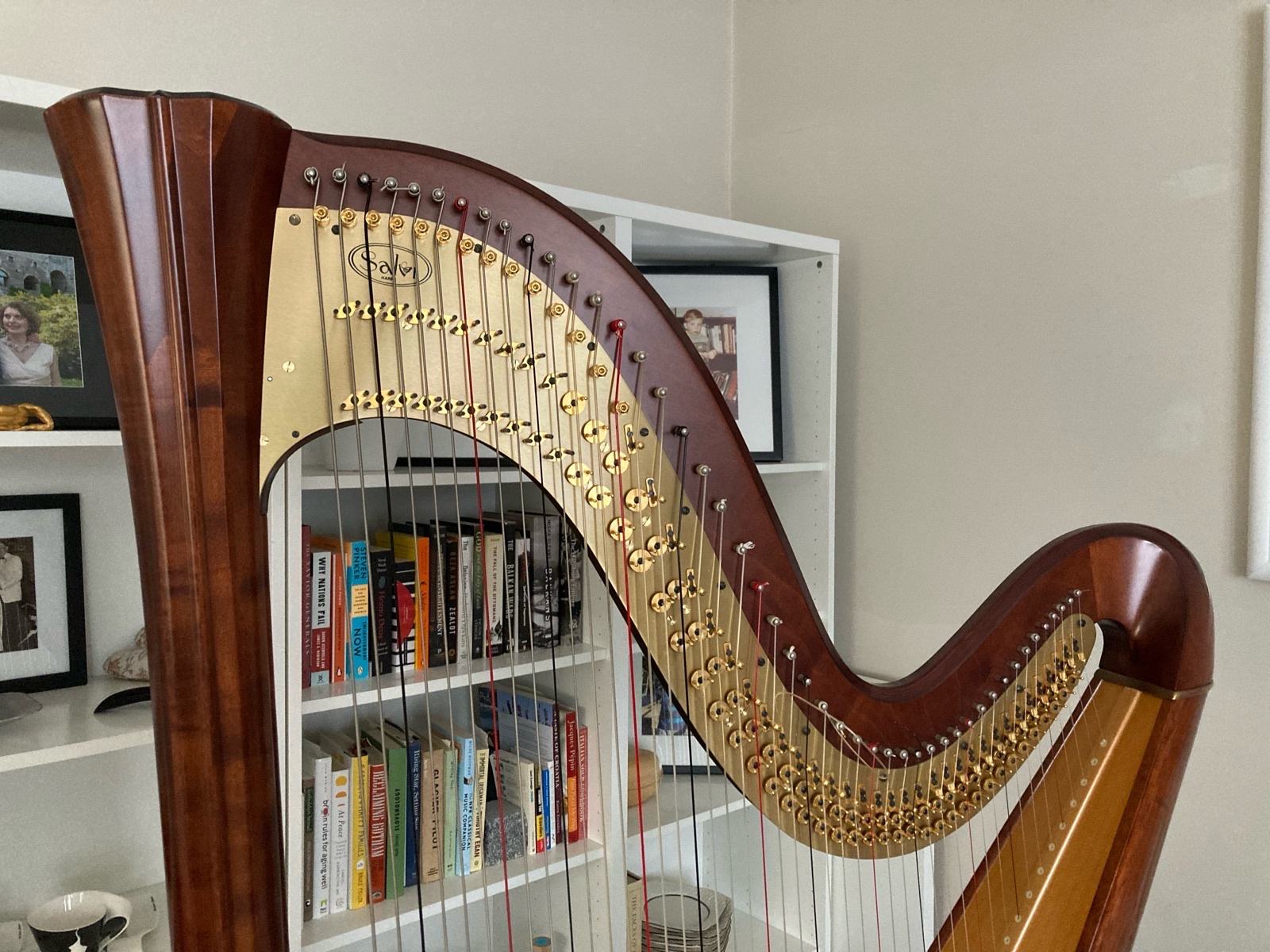 Pedalna harfa znamke Salvi