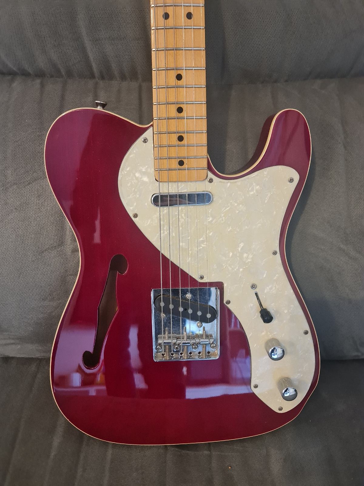 Telecaster Thinline, custom shop Fender magneti, vrat Fender NOVA CENA