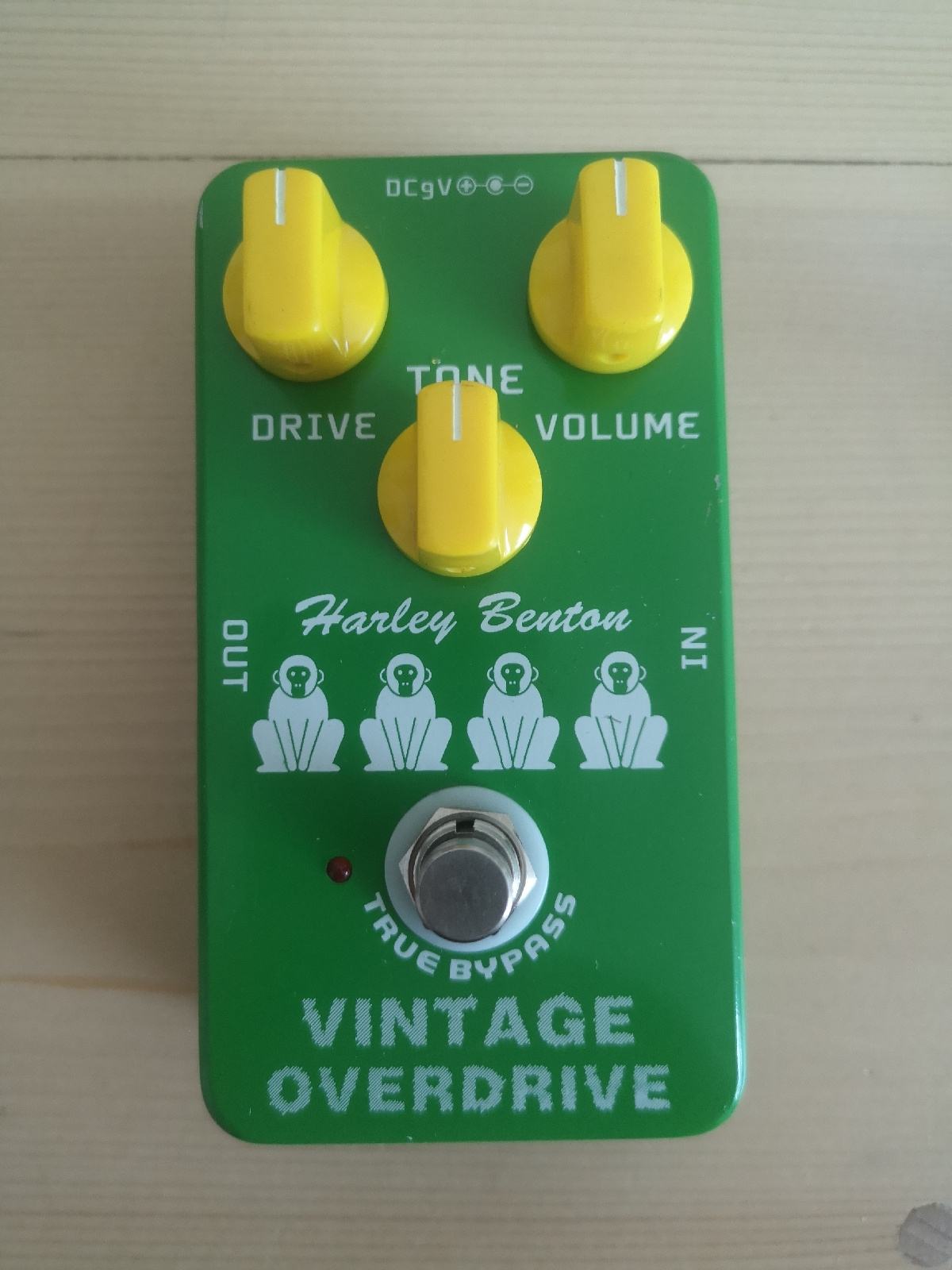 Vintage Overdrive Kitarski efekt pedal kot nov