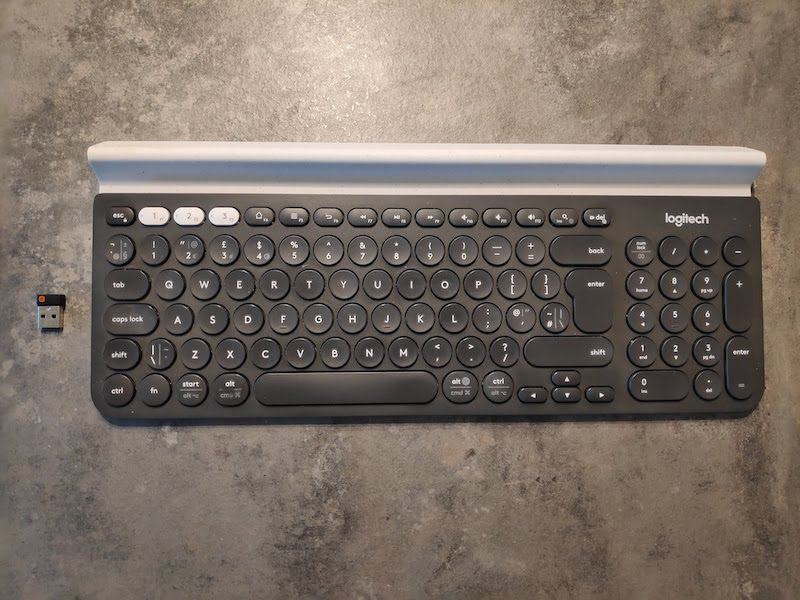 Logitech K780 brezžična Multi-Device tipkovnica