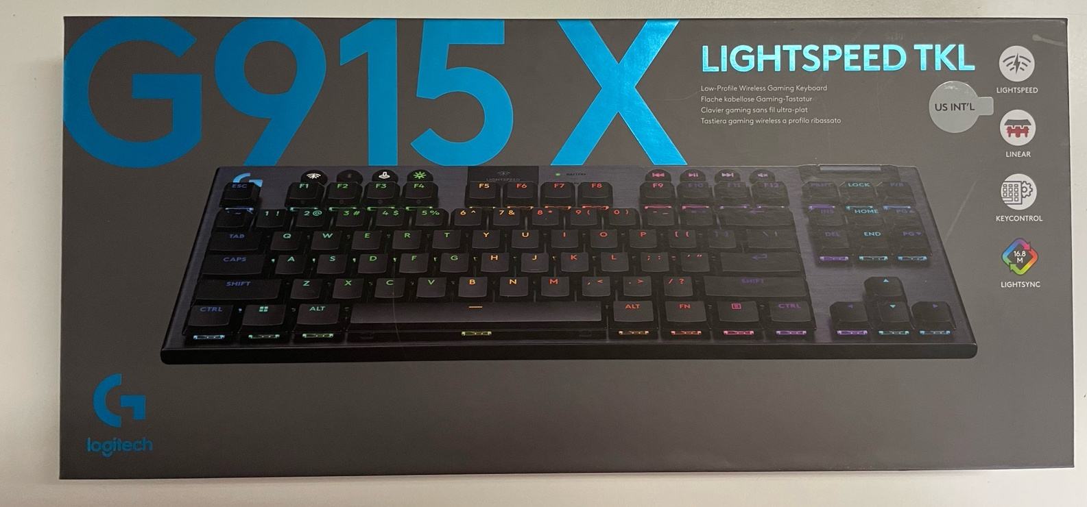 Tipkovnica Logitech G915 X Lightspeed TKL