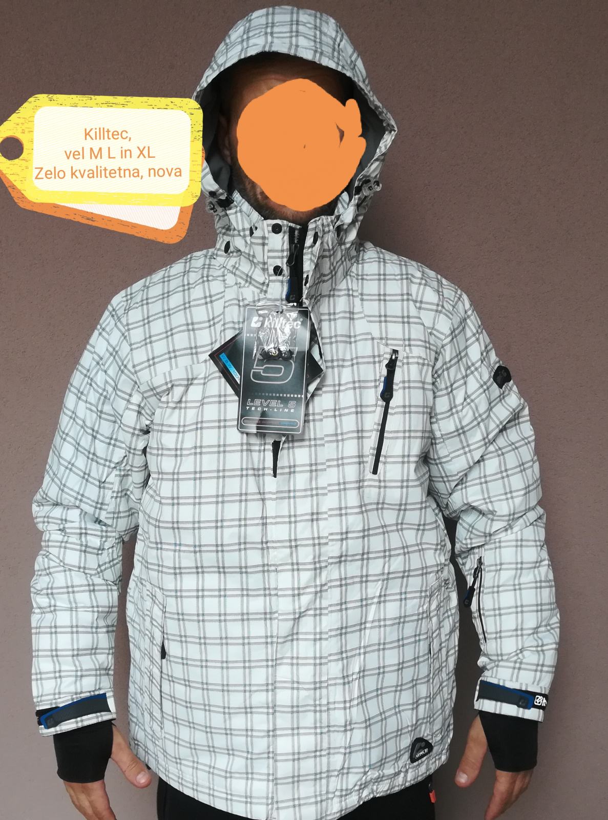 SMUČARSKA JAKNA KILLTEC vel. M in L, NENOŠENI, ZELO KVALITETNI