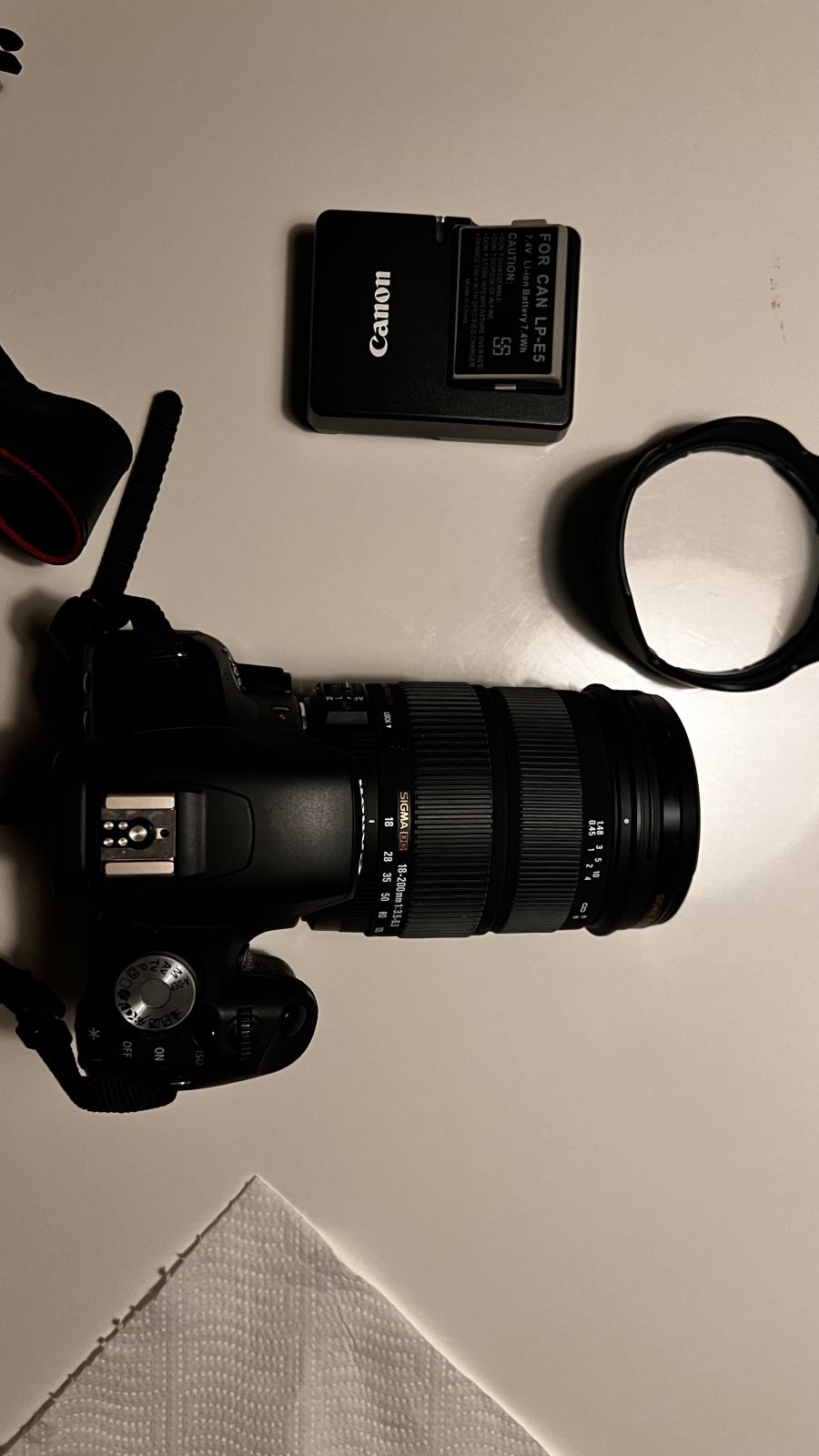 Canon 500d + Sigma 18-200