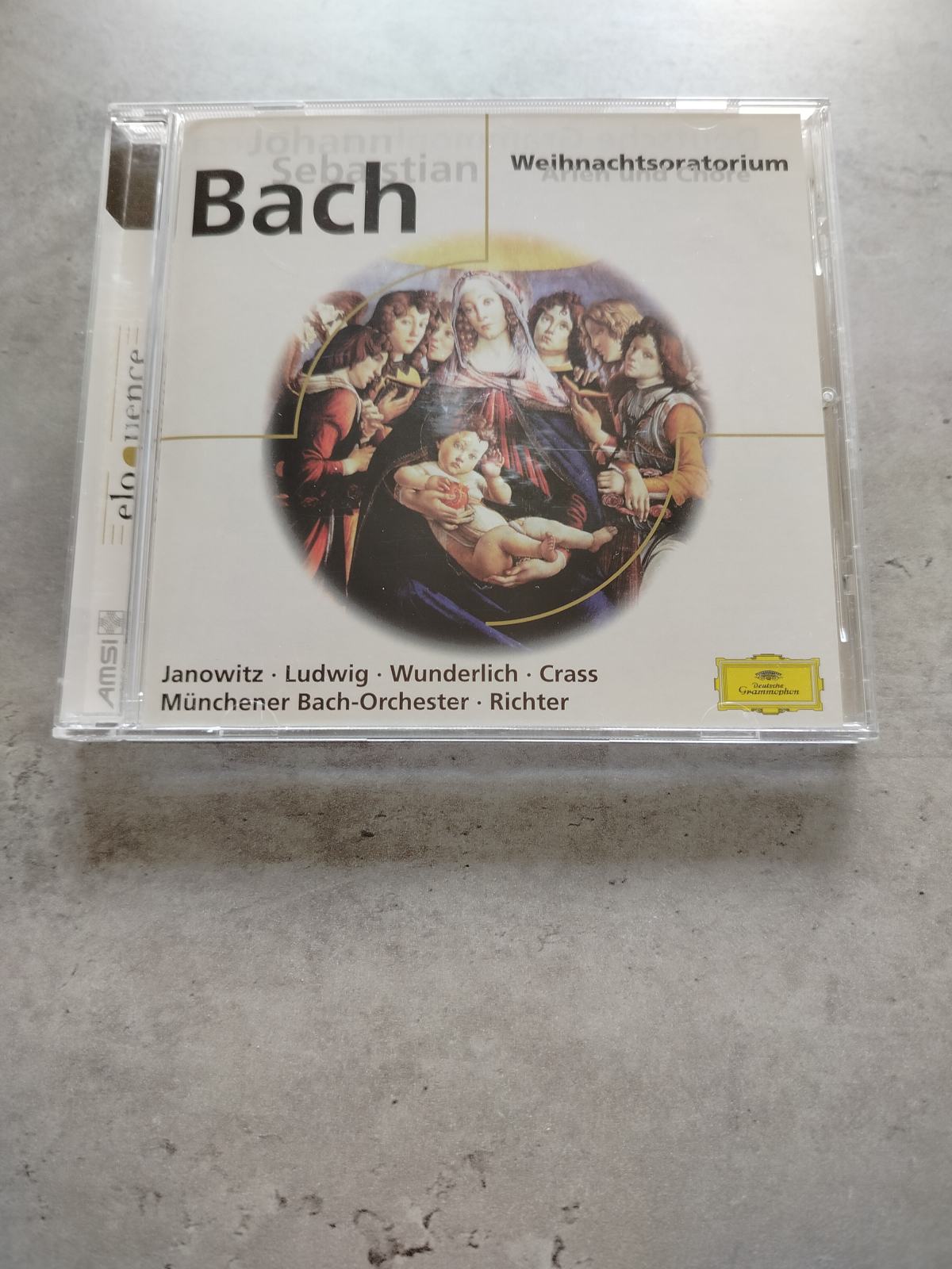 Bach, Gundula Janowitz, Christa Ludwig, Fritz Wunderlich, Franz Crass,