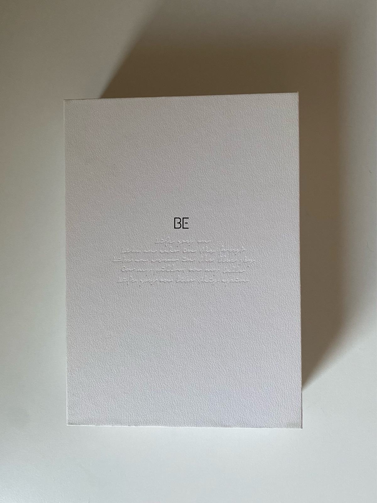 BTS BE album deluxe edition