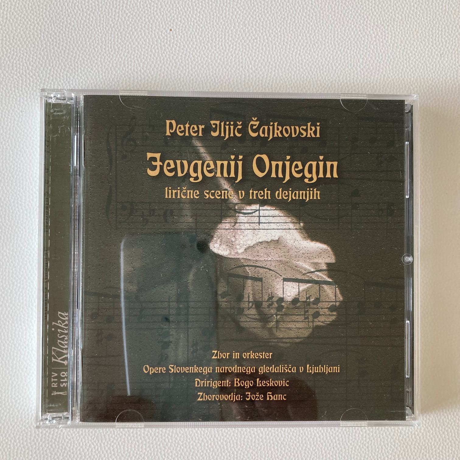 CD Jevgenij Onjegin - P.I. Čajkovski