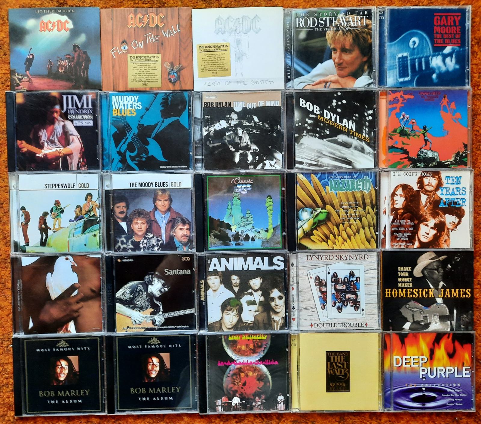 CD-ji Rock / Pop / Dance glasba