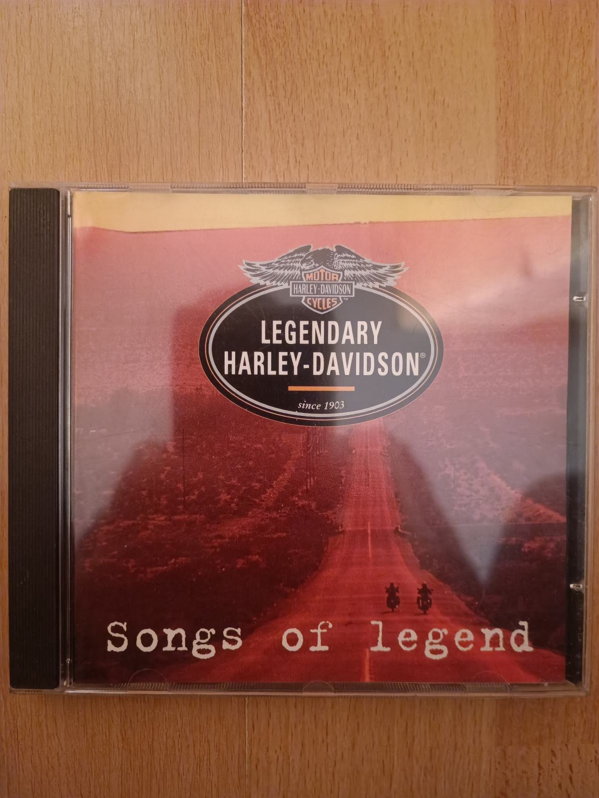 Cd Legendary Harley-Davidson-Songs of legend Ptt častim :)