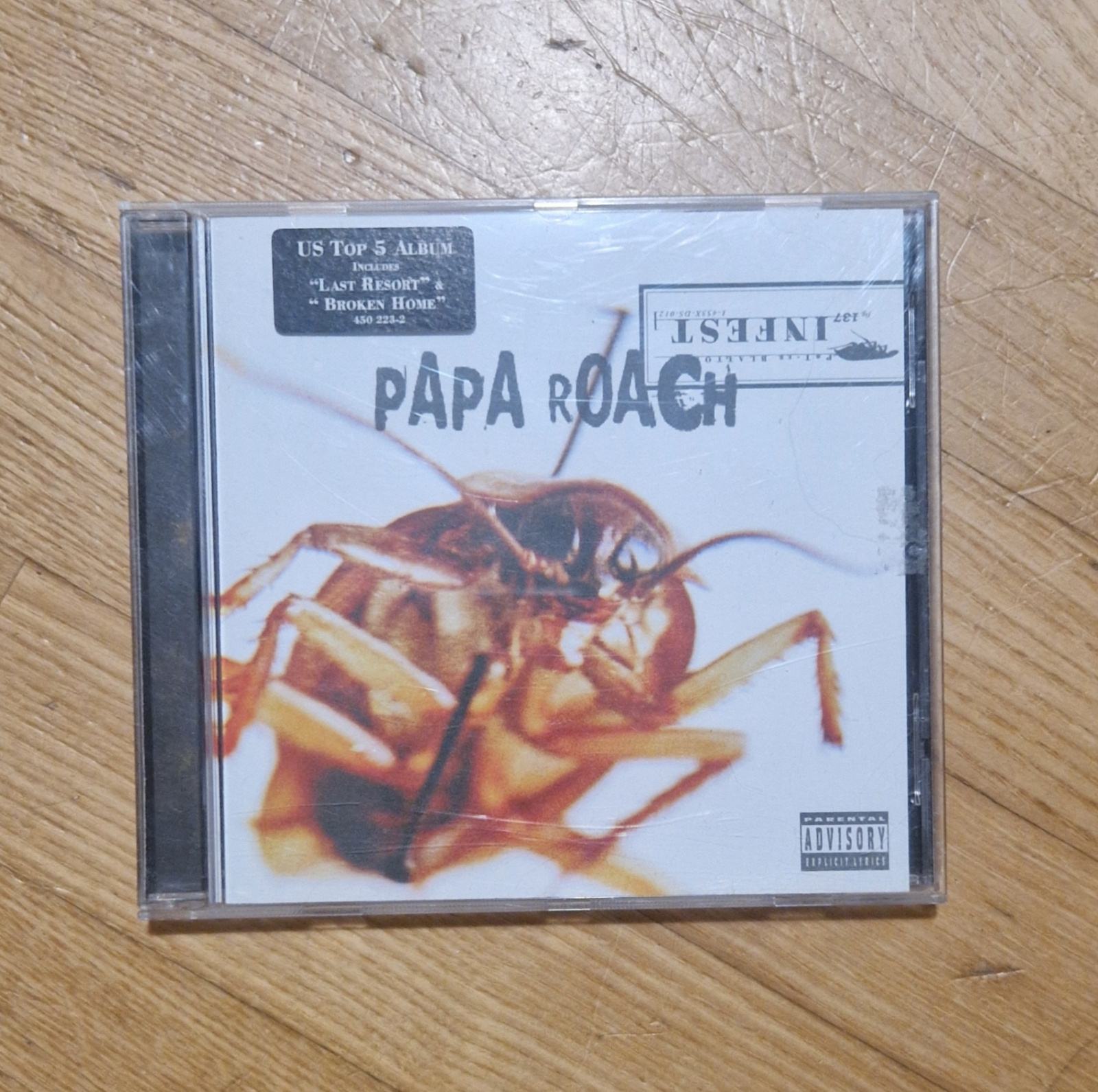 Papa Roach – Infest (CD, original, odlično ohranjen)