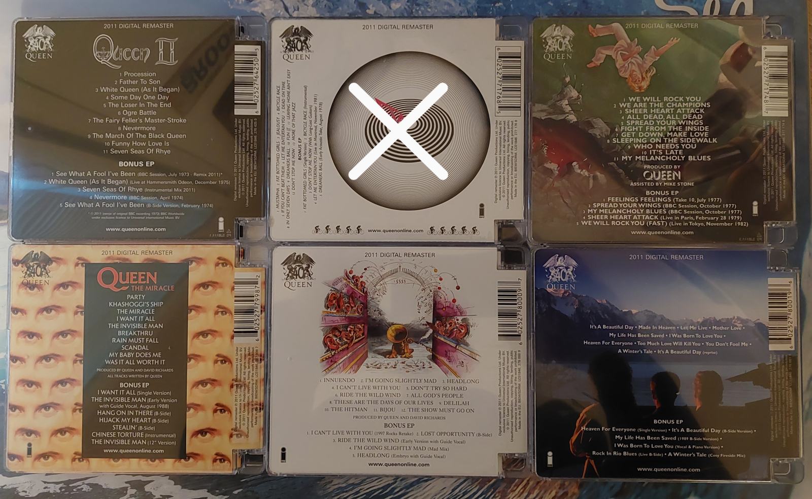 Queen Deluxe Edition dvojni CDji