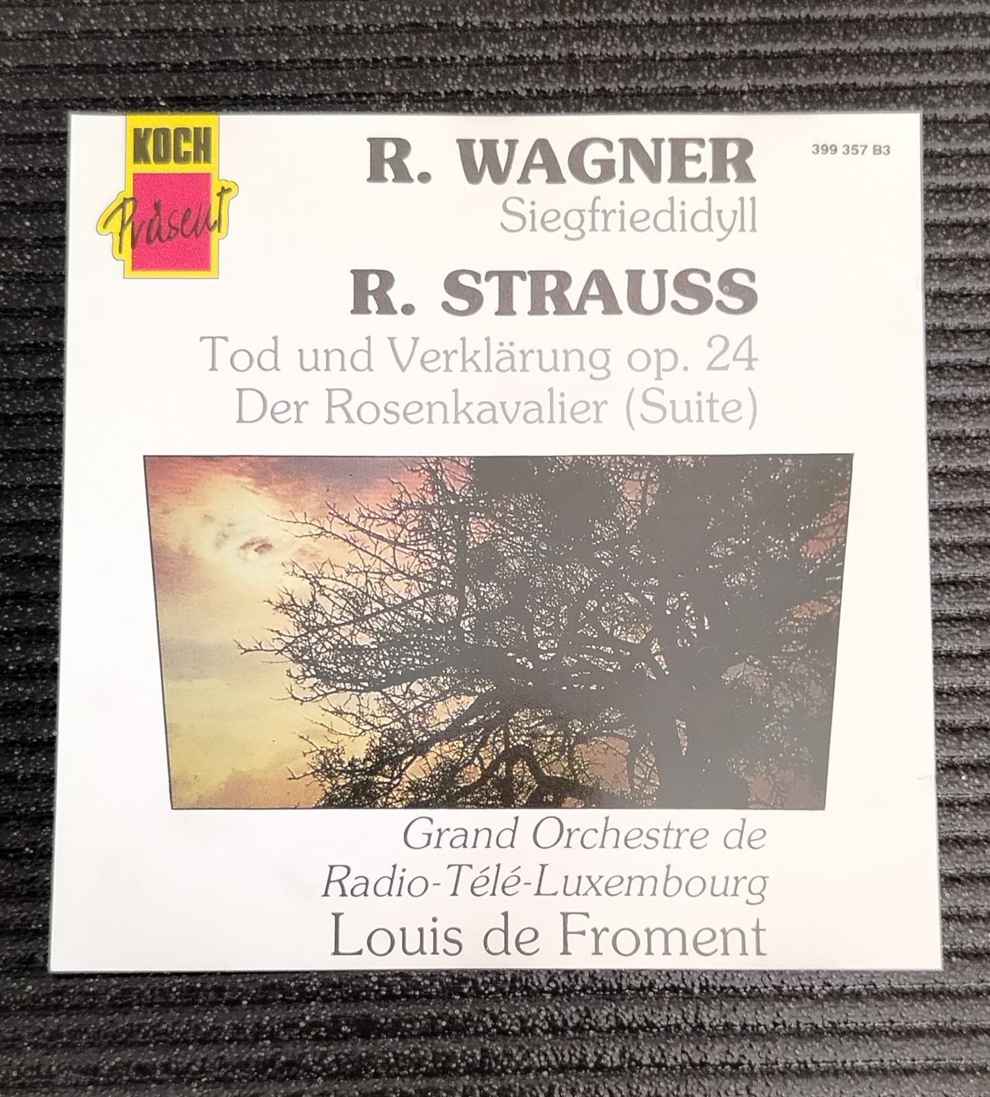 Siegfried idyll, Tod und Verklarung, Der Rosenkavalier (Suite) R.Wagne
