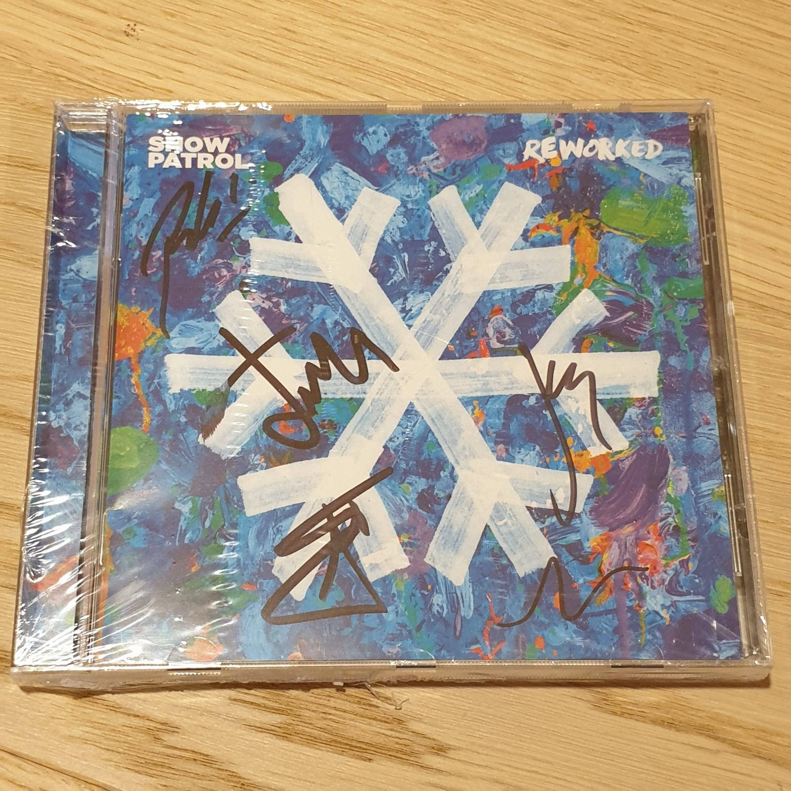 SNOW PATROL - REWORKED CD avtogram