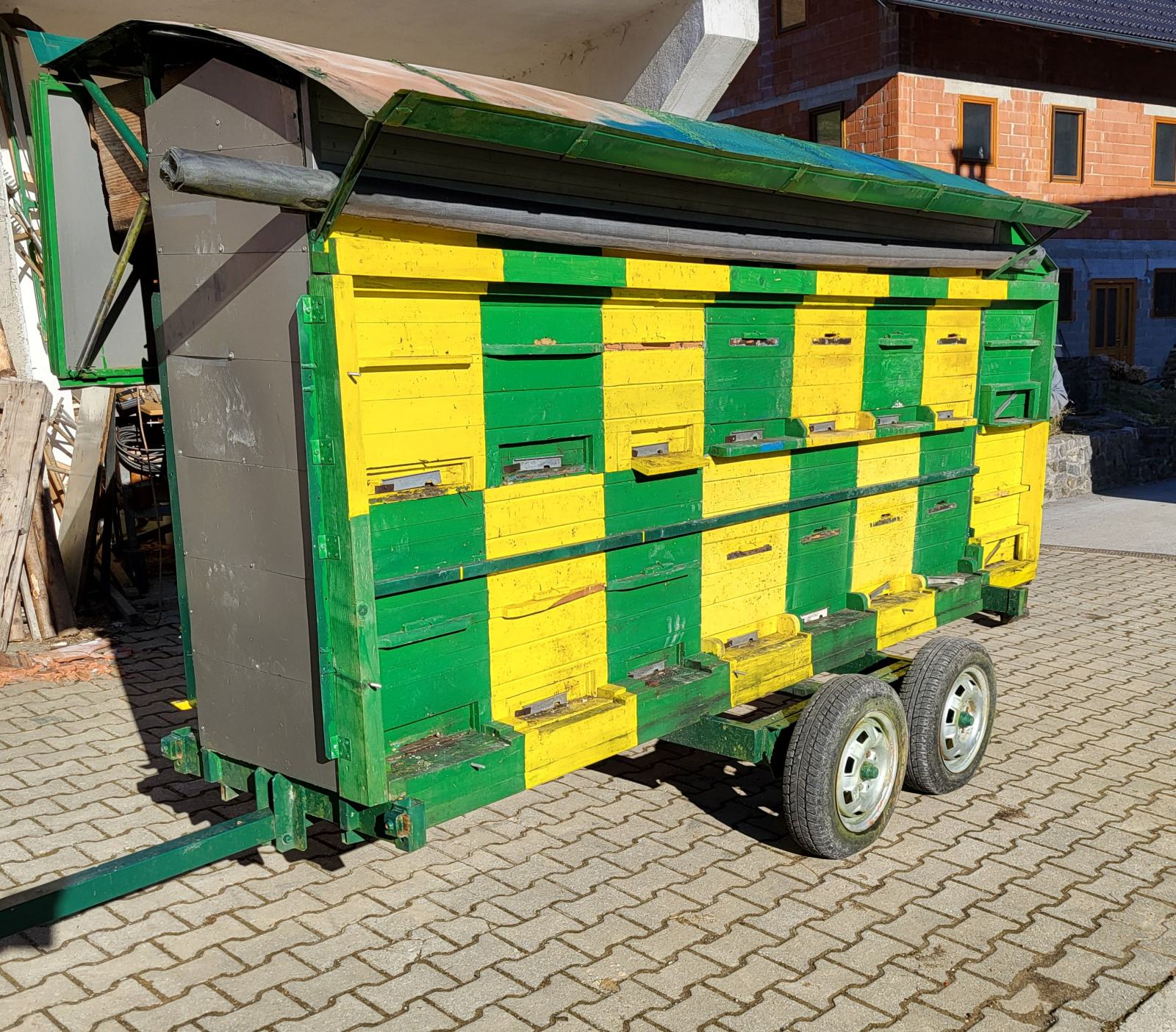 Avto prikolica za panje