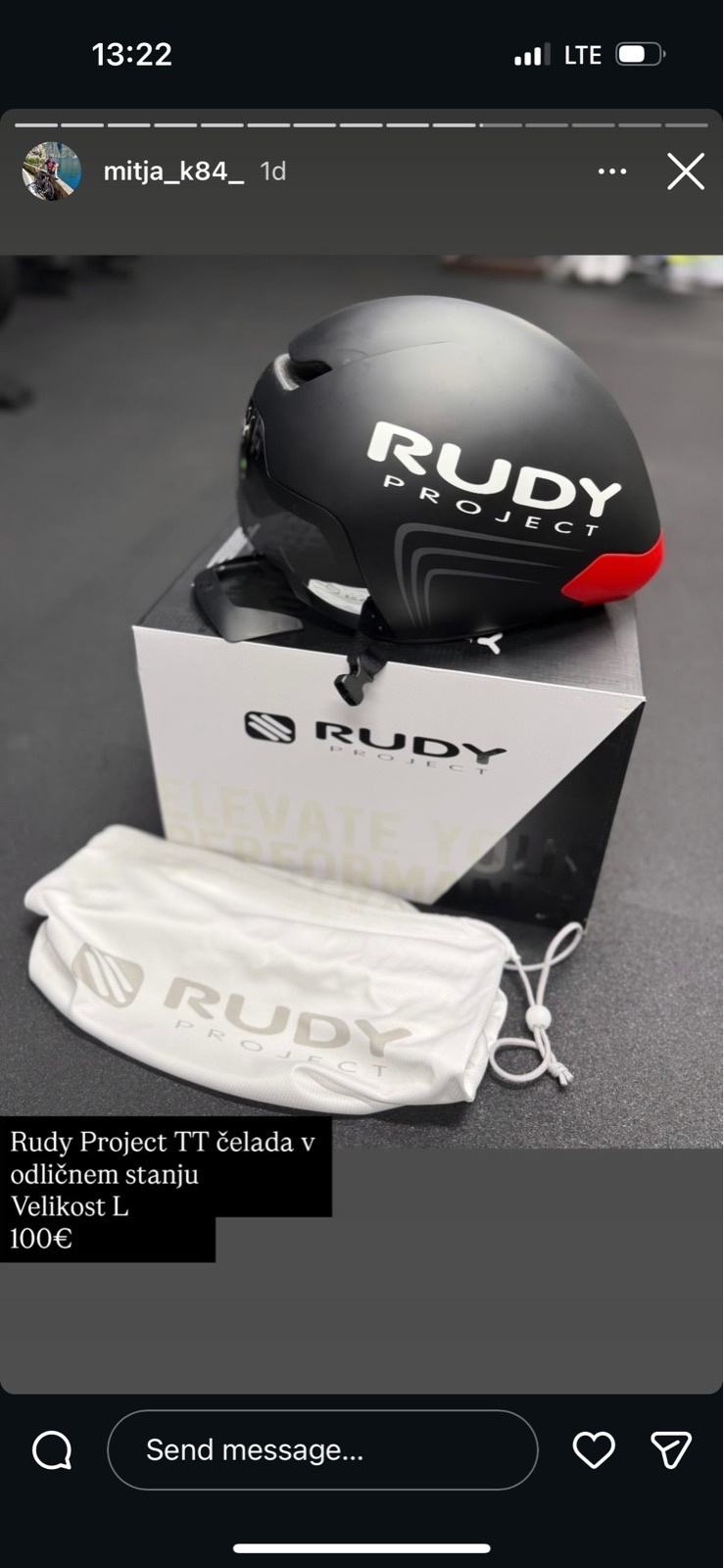 Čelada Rudy Project TT čelada