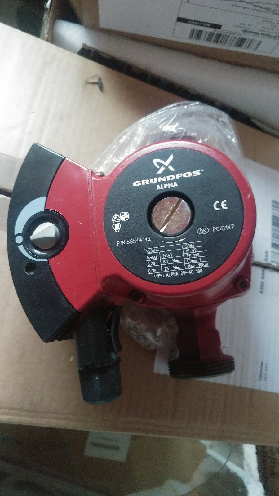GRUNDFOS ALPHA 25-40 180