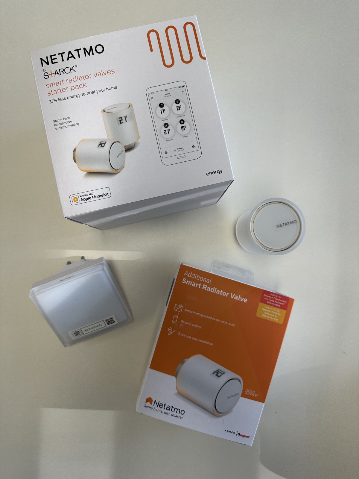 Netatmo pametni radiatorski ventil in rele valve relay