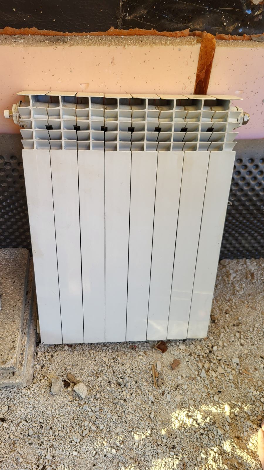 Radiator alu 2 kosa