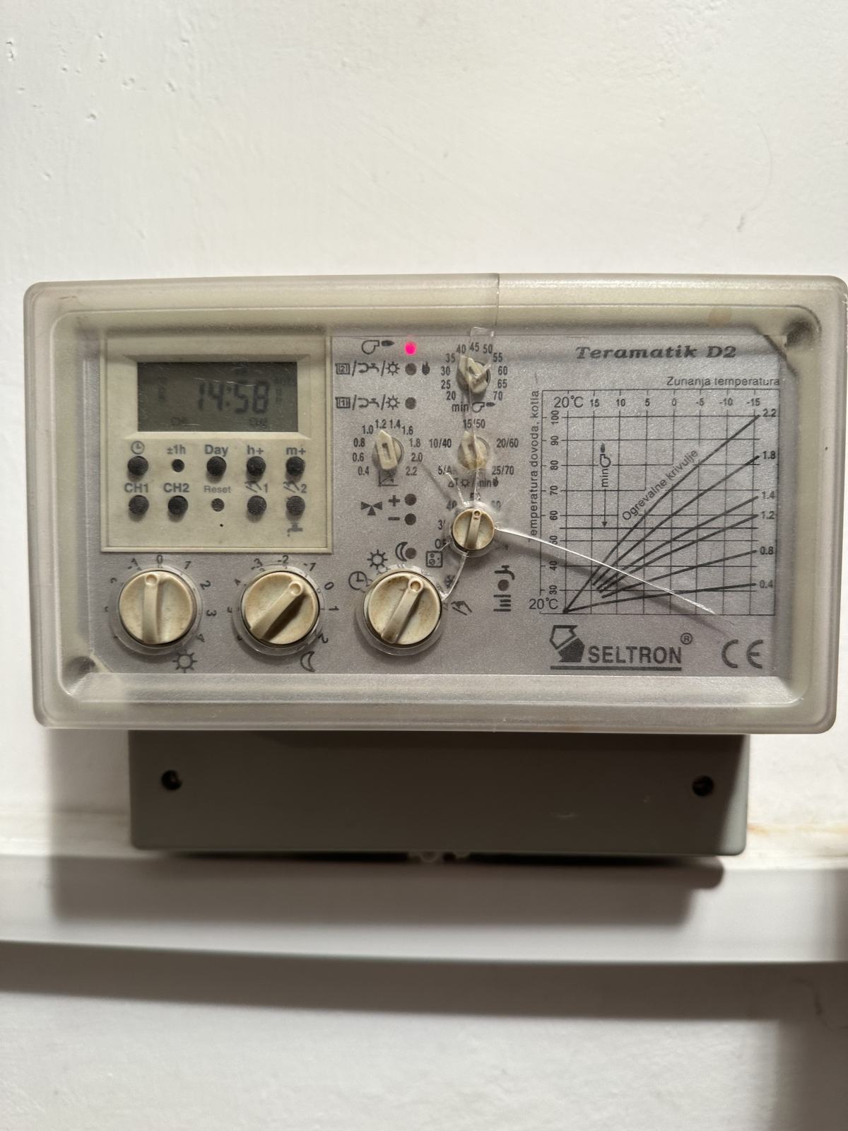 REGULATOR OGREVANJA SELTRON TERAMATIK D2