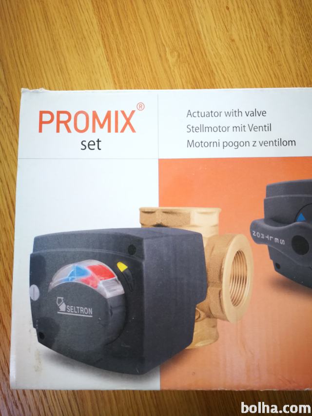 Seltron Promix AVC05 set - tripotni ventil in motorni pogon