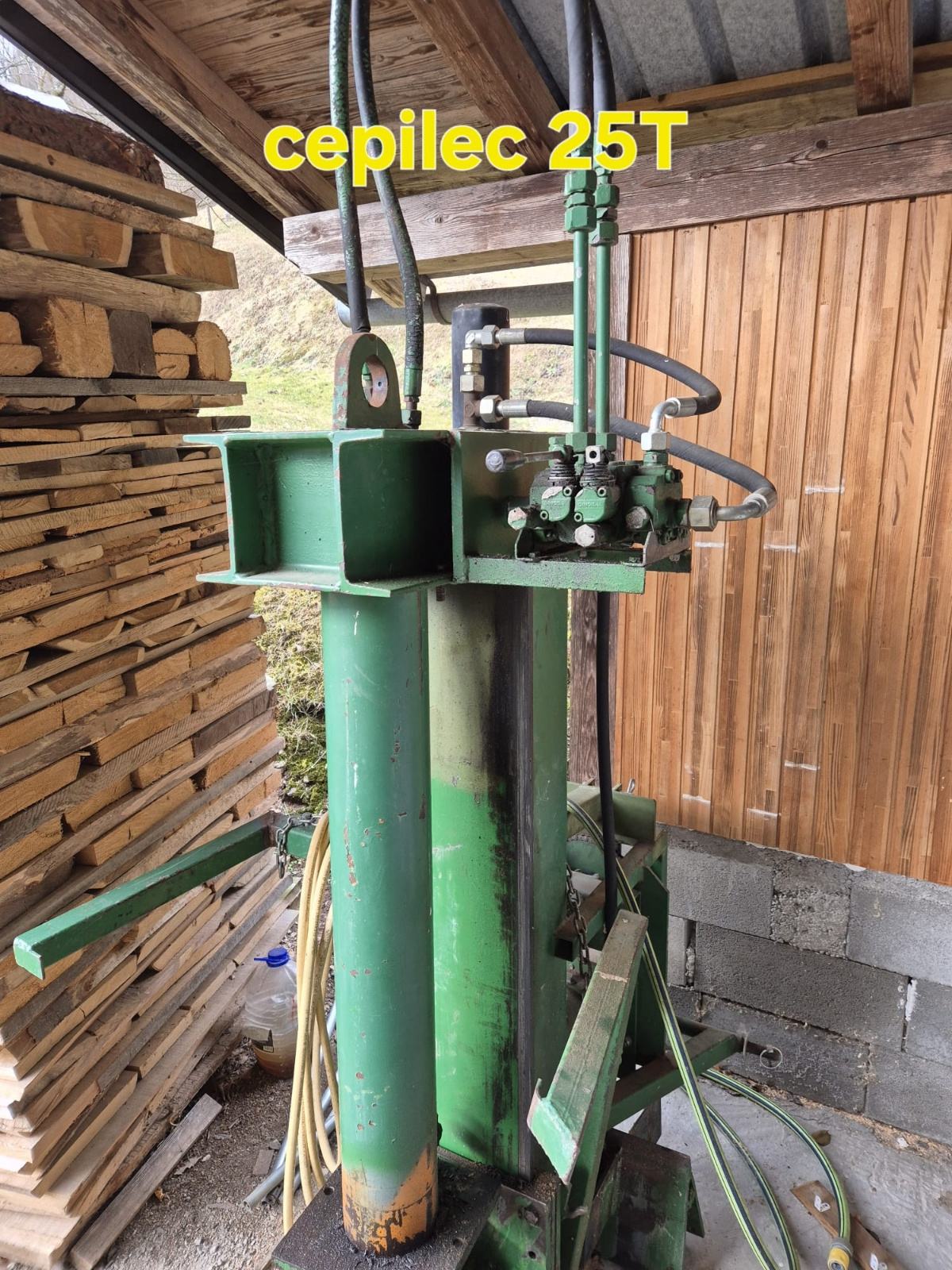Cepilec traktorski 25T