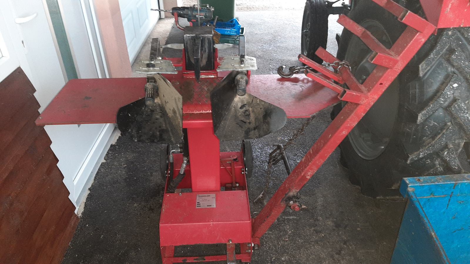 Traktorski cepilec drv 10 ton