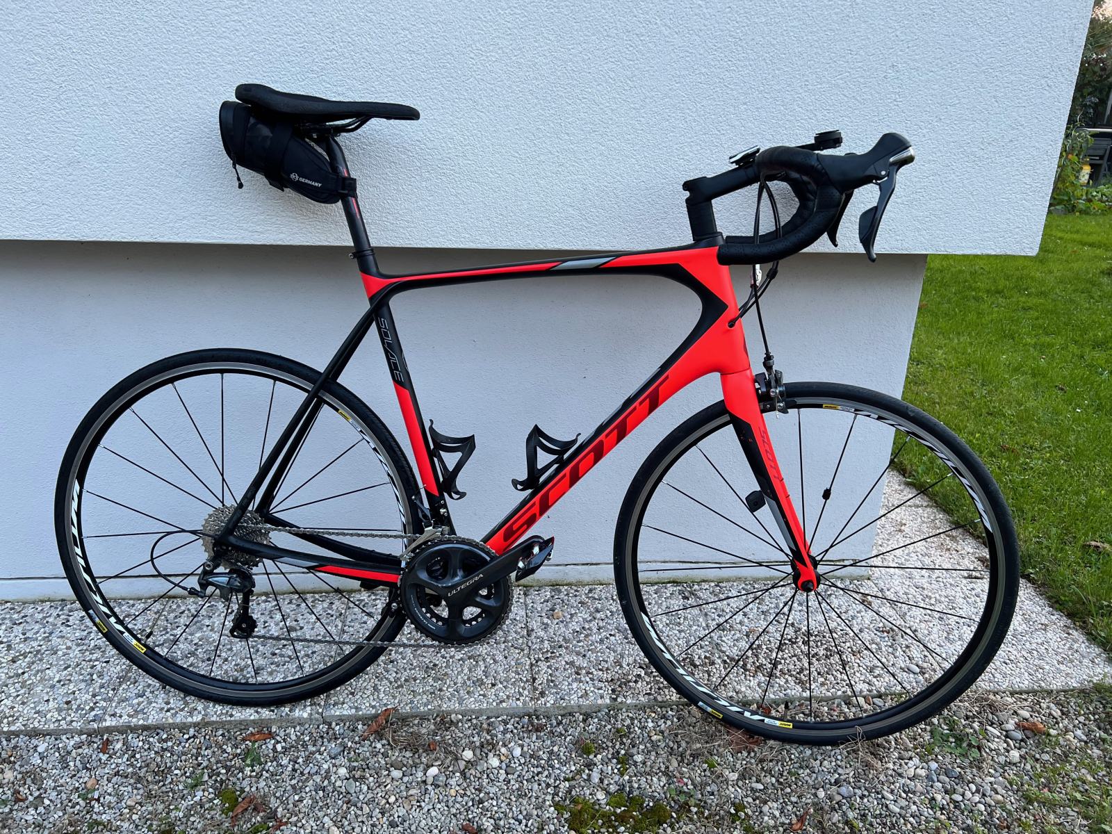 Scott Solace 10 karbonsko cestno kolo (XXL, Ultegra, Mavic, Addict)