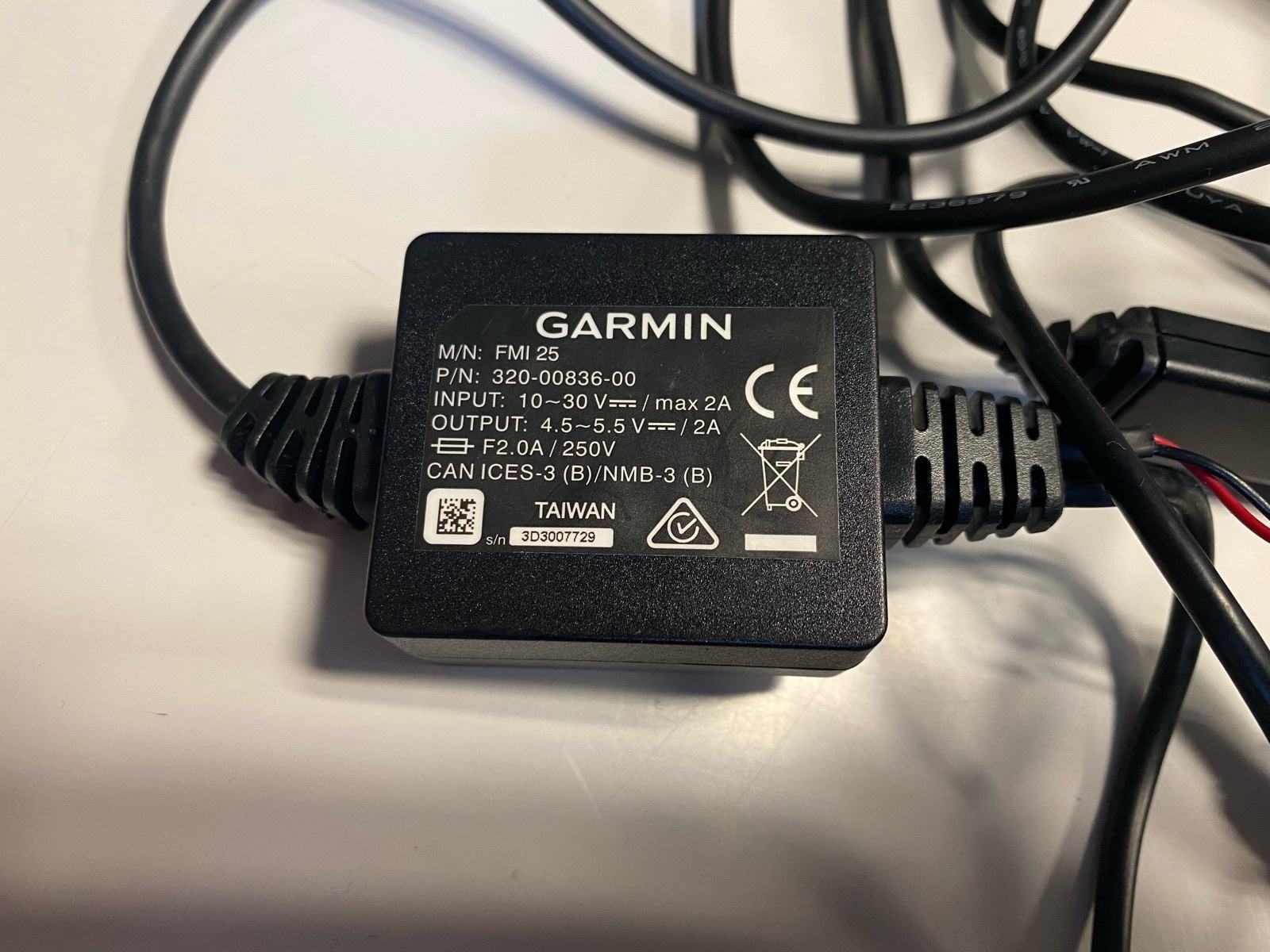Garmin FMI 25 kabel